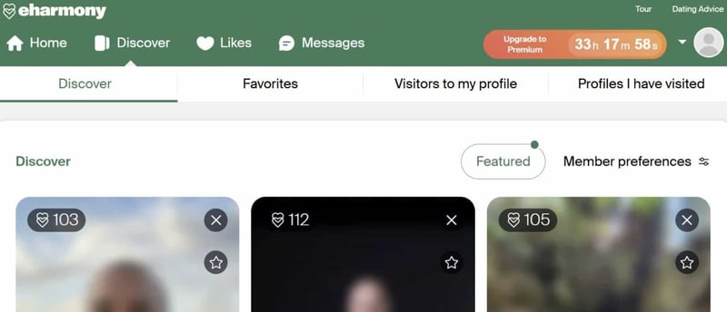 eHarmony Review (Mar. 2026): I Tried it for 2 Months
