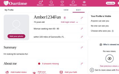 OurTime.com Reviews (June 2025) - Cost, Stats, Free Trial