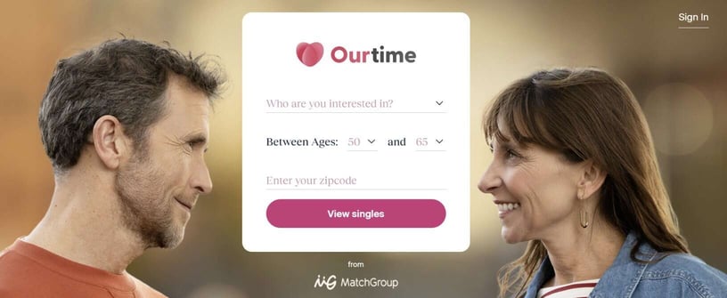 OurTime.com Review (2026) - I Met Decent Suitors