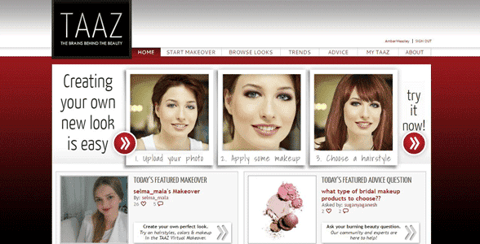 TAAZ: A Free Virtual Makeover & Hairstyling Platform Where Daters Try ...