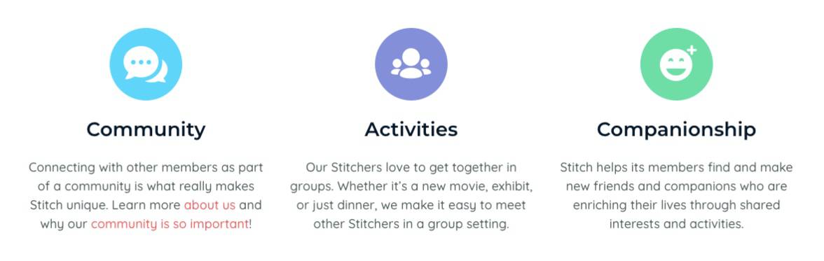 The Stitch Community Helps Older Singles Expand Their Social Circles