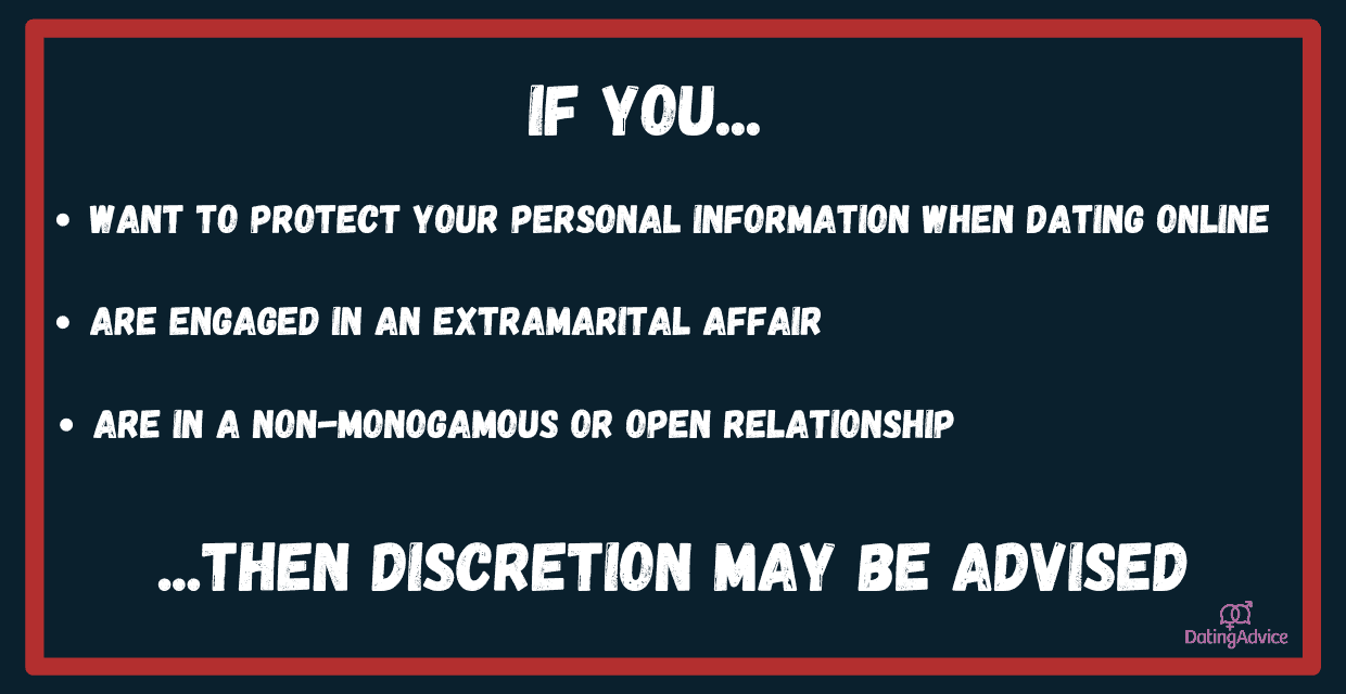 What Does "Discreet" Mean in the Modern Dating World?