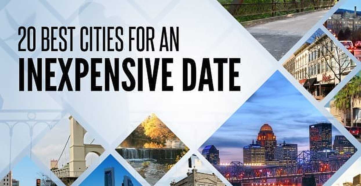 20 Best Cities for an Inexpensive Date
