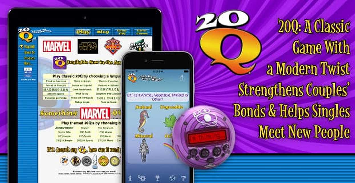20Q — A Classic Game With a Modern Twist Strengthens Couples’ Bonds ...