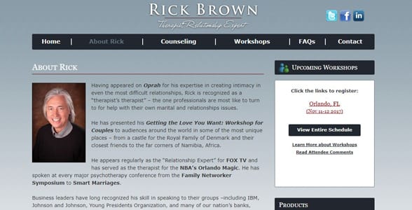 Backed by 35+ Years of Clinical Experience, Relationship Therapist Rick ...