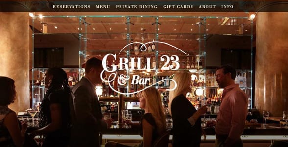 2018 Featured Restaurant Grill 23 — Boston’s First Steakhouse is a Top ...