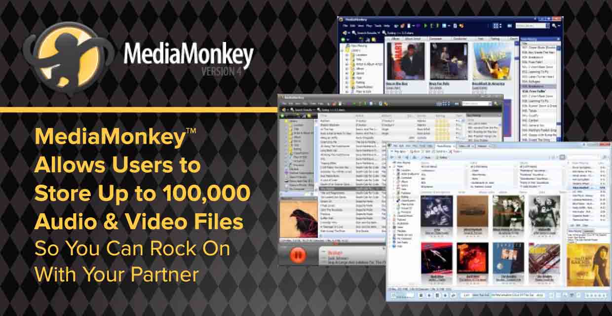 MediaMonkey™ Allows Users to Store Up to 100,000 Audio & Video Files So ...